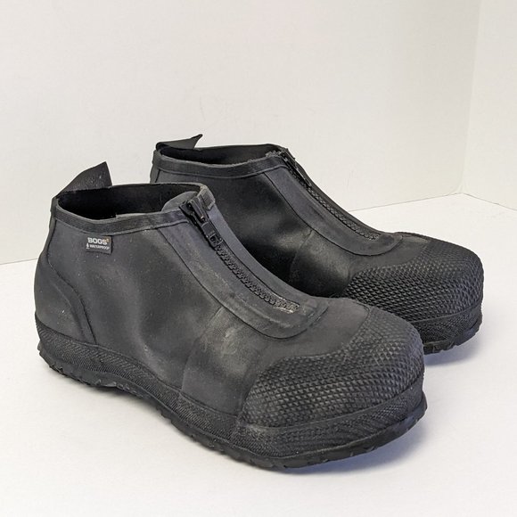 Bogs | Shoes | Bogs Overshoe Zip Composite Toe Shoes Black Unisex 7 ...